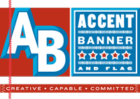 Accent Banner | Manufacturer of Premier Flags and Banners