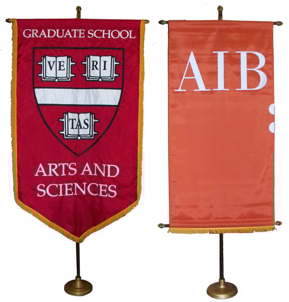 Gonfalon: shapes, options, & accessories